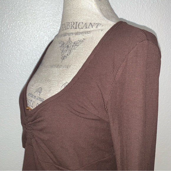 Avanova | Tops | Avanova Asymmetrical Ribbed Cropped Top | Poshmark